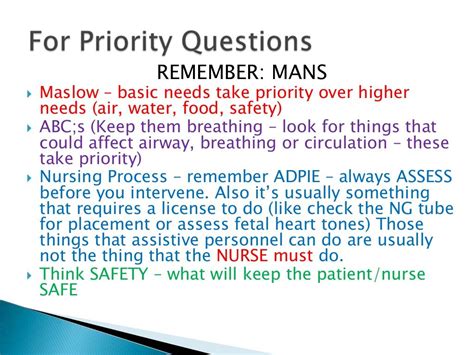 Nclex Prioritization Questions With Explained Answers
