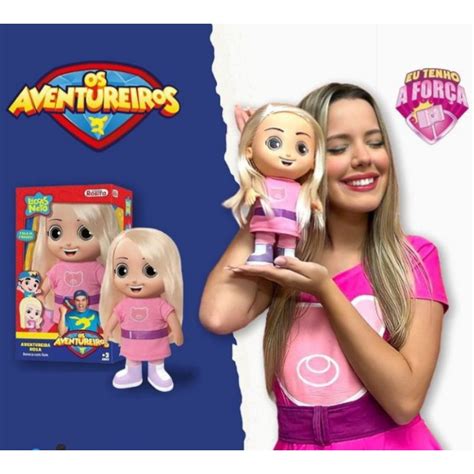 Boneca Aventureira Rosa Original Rosita Shopee Brasil