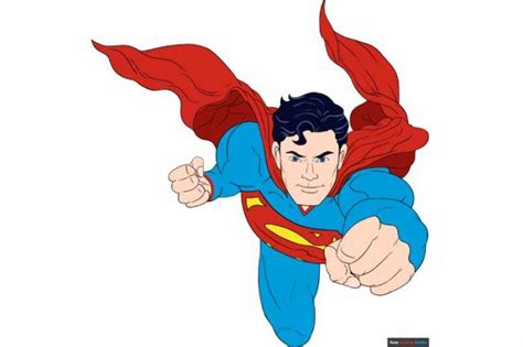 How To Draw Superman Quick Tutorials How To Draw Superman Quick Tutorials