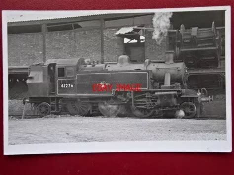 Photo Lms Class 2mt Loco No 41276 At Eastleigh £2 00 Picclick Uk