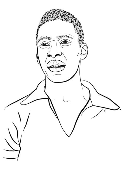 Pele Coloring Pages Coloringlib