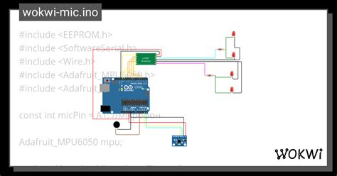 Wokwi Mic Ino Copy Wokwi ESP32 STM32 Arduino Simulator