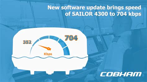 Cobham Satcom Announces Software Upgrade