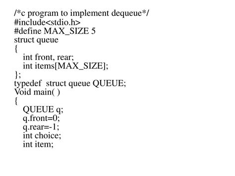 Ppt Queues Queue Is A First In First Out Data Structure Powerpoint