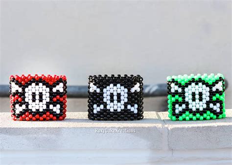 Skull Kandi Cuffs By Roxycakekreations On Deviantart