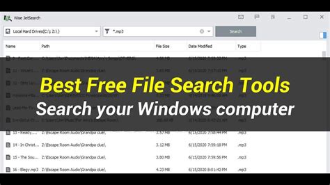 5 Best Free File Search Tools Search Your Windows Computer Youtube