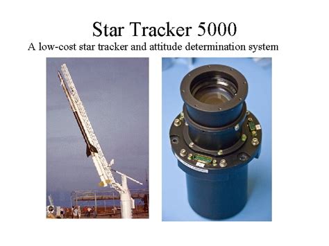 Star Tracker 5000 A Lowcost Star Tracker And