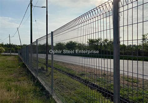 Security Fencing Malaysia Best Prices Ophir Steel