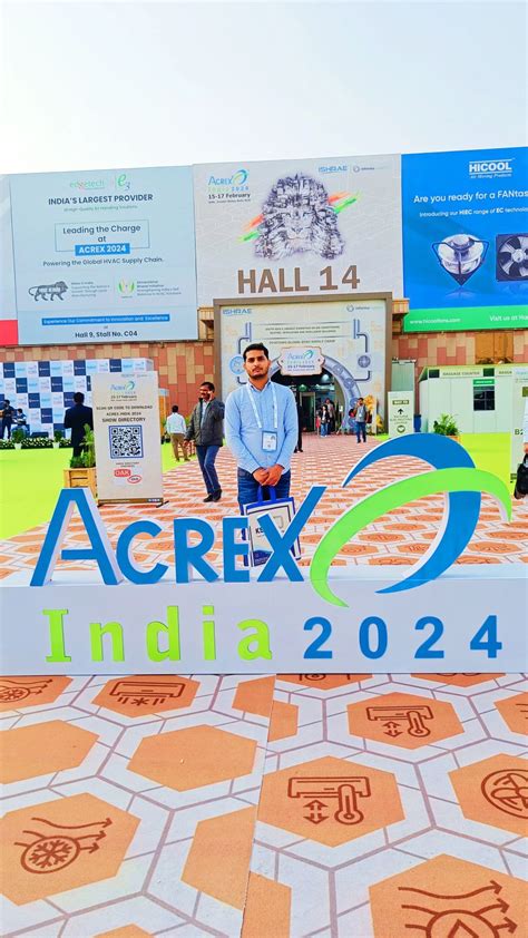 Ratnesh Jaiswal On Linkedin Ishrae Acrexindia2024 Bluestar