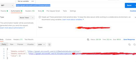 Graph Api Subscription List Empty Microsoft Qanda