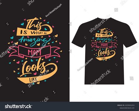 This What Amazing Mom Looks Like Stock Vector Royalty Free 2235931253