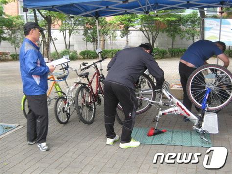 용산구 자전거 이동수리센터 운영무상점검·수리