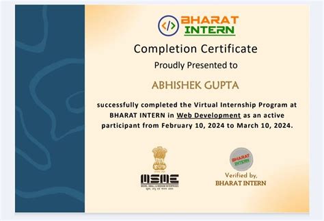 Connections Bharat Webdevelopment Abhishek Gupta