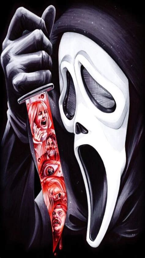Ghostface Aasthetic Wallpaper Enwallpaper