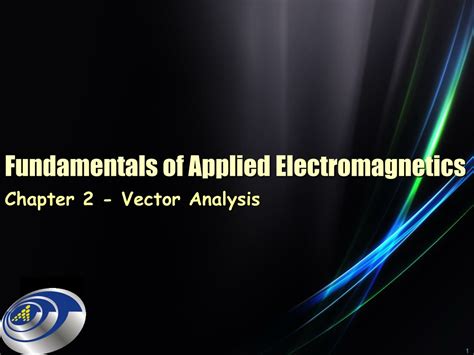 Ppt Fundamentals Of Applied Electromagnetics Powerpoint Presentation