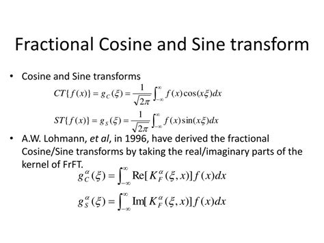 Ppt An Overview Of Fractional Order Signal Processing Fosp