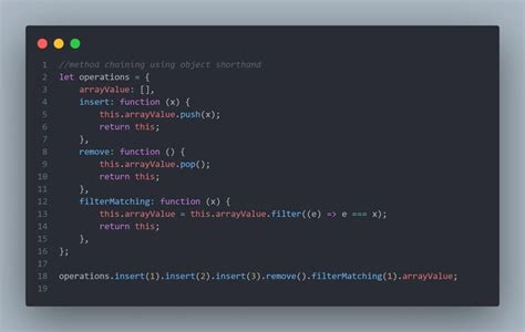 Method Chaining In Javascript Dev Community