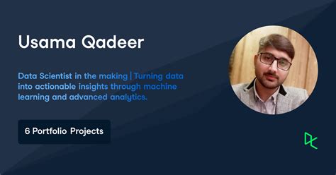 Usama Qadeer Data Scientist