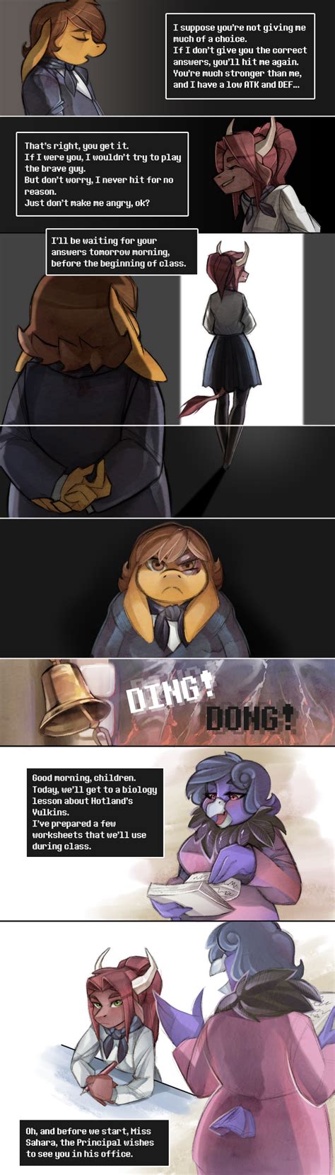 Student Sahara Intimidates Samael So Sorry Iii By Missdesign33 On