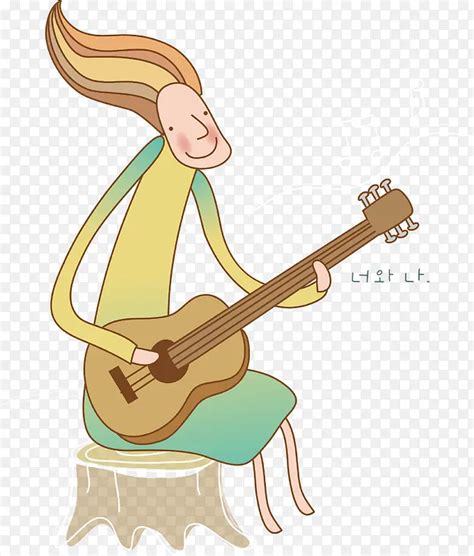 弹吉他的女孩png图片素材下载 图片编号10650201 Png素材网