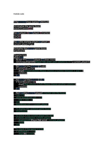 Matlab Code Pdf