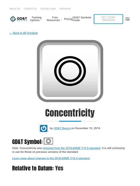 Concentricity Download Free Pdf Geometry Applied And Interdisciplinary Physics