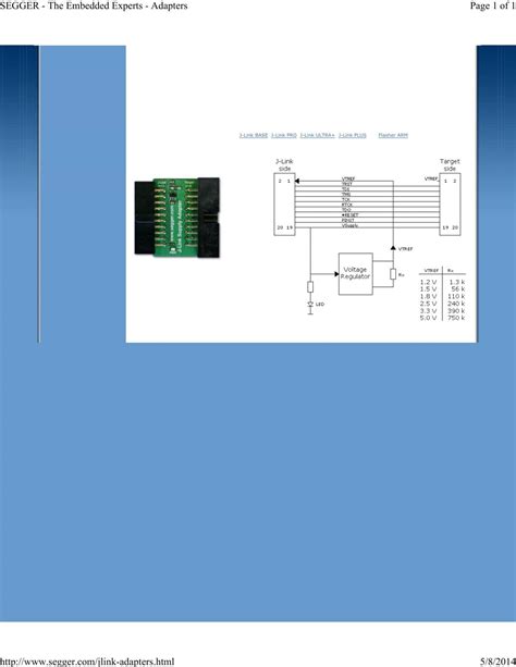 J Link Supply Adapter~overview Datasheet By Segger Microcontroller Systems Digi Key Electronics
