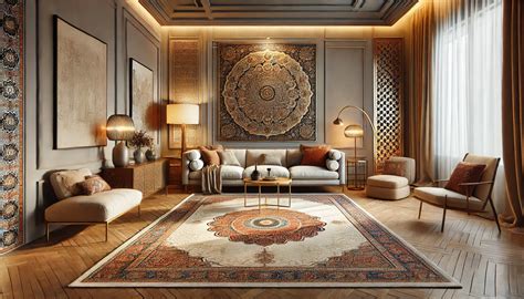 دکوراسیون با فرش سنتی نکات ست کردن ایده های خاص