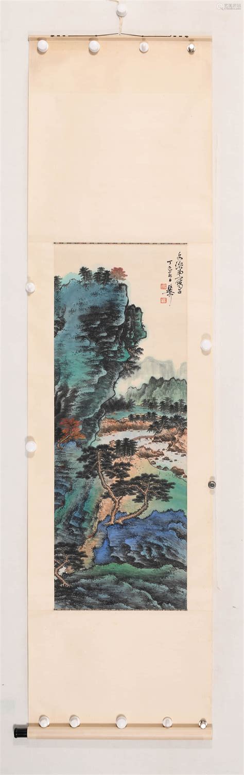 谢稚柳 1910 1997 山水－【deal Price Picture】