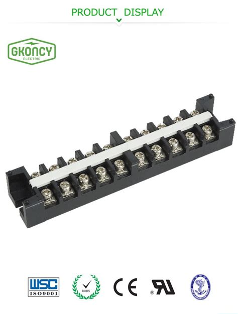 Terminal Block Eu Standard Ul Metal Screw Terminal Strip Electrical Connectors And Pcb