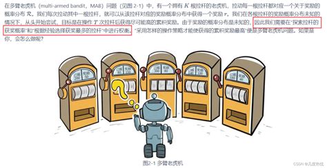 【动手学强化学习】第二章 多臂老虎机问题 知识点总结 Csdn博客