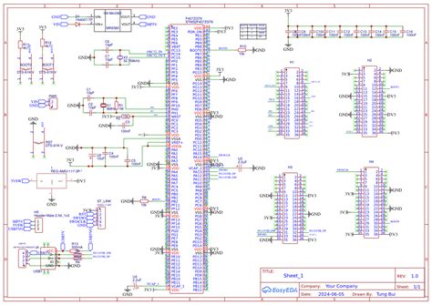 Stm32 F407zgt6 Dip Version Oshwlab
