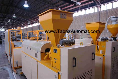ماشین سازی تبریز اتومات، طراحی و ساخت انواع خطوط تولید صنایع پلاستیک و دستگاه اکسترودر و جلوخطی