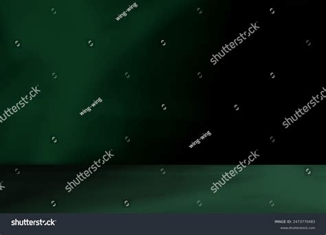 녹색 그림자 바닥 배경 스튜디오 방 스톡 일러스트 2473770483 Shutterstock
