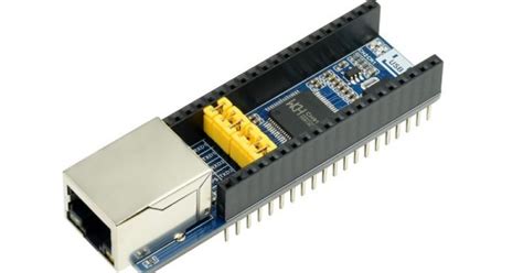 Waveshare Ethernet To Uart Converter Module For Raspberry Pi Pico