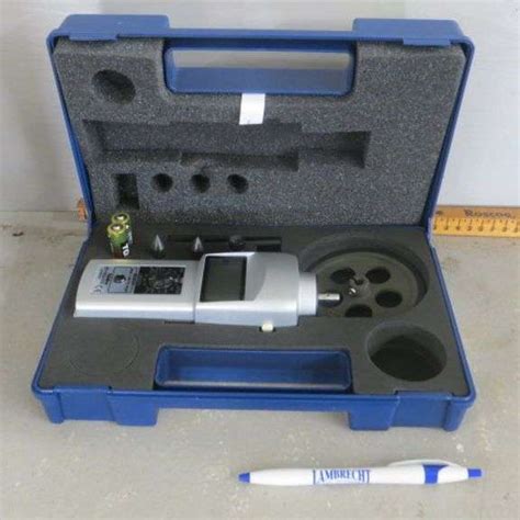 Nidec Dt 105a S12 Digital Tachometer Lambrecht Auction Inc