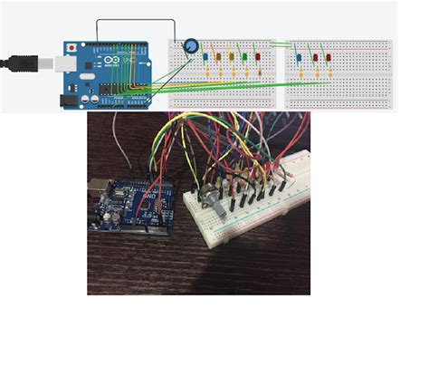 Arduino Con 8 Leds