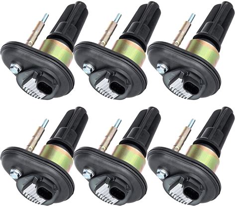 Eccpp Set Of 6 Ignition Coils Pack Compatible With Chevy Buick Rainier