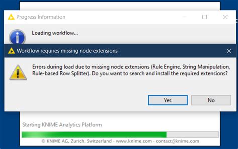 Knime Ap 523 Missing Core Nodes On Startup Implemented Fixes