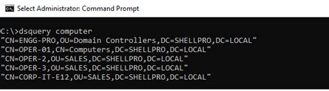 Dsquery Computer Find Computers In Ad Shellgeek