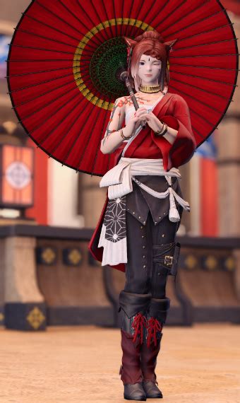 Ruby Fan Eorzea Collection