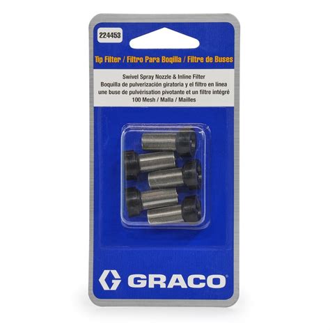 Fluid Filter Kit 5 Pack 100 Mesh 005 Gap Spacing Replacement Fluid