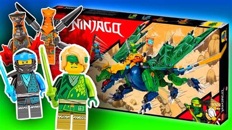 Lego Ninjago Llyods Legendary Dragon Efsanevi Ejderha Core Review Opening Set Python