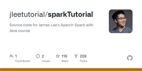 GitHub Jleetutorial SparkTutorial Source Code For James Lee S Aparch Spark With Java Course