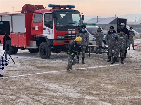 Аврагчдын тэмцээнд гал түймэр унтраах аврах 29 дүгээр ангийн алба хаагчид тэргүүллээ Isee Mn