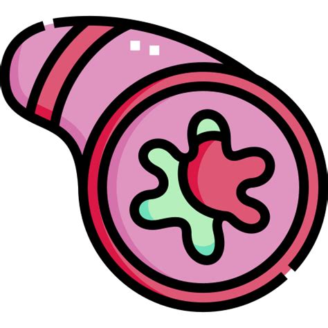 Airway Detailed Straight Lineal Color Icon