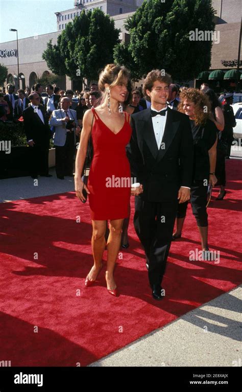 Kirk Cameron And Chelsea Noble 1990 Credit Ralph Dominguezmediapunch