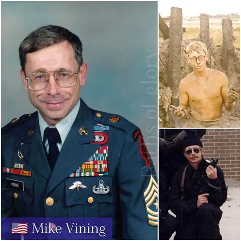 Paths Sergeant Major Ret Mike Vining Stands As One Of The Quiet