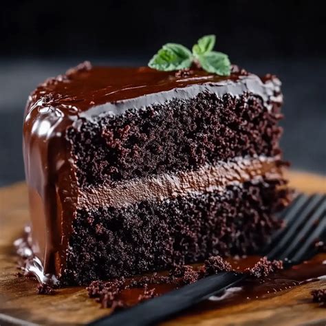 Irresistible Midnight Fudge Cake That Satisfies Cravings