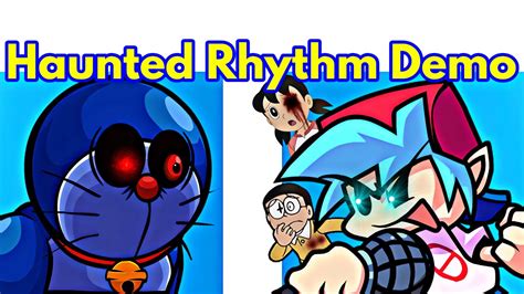 Friday Night Funkin Vs Haunted Rhythm Doraemon Fnf Mod Demo Cutscene Youtube